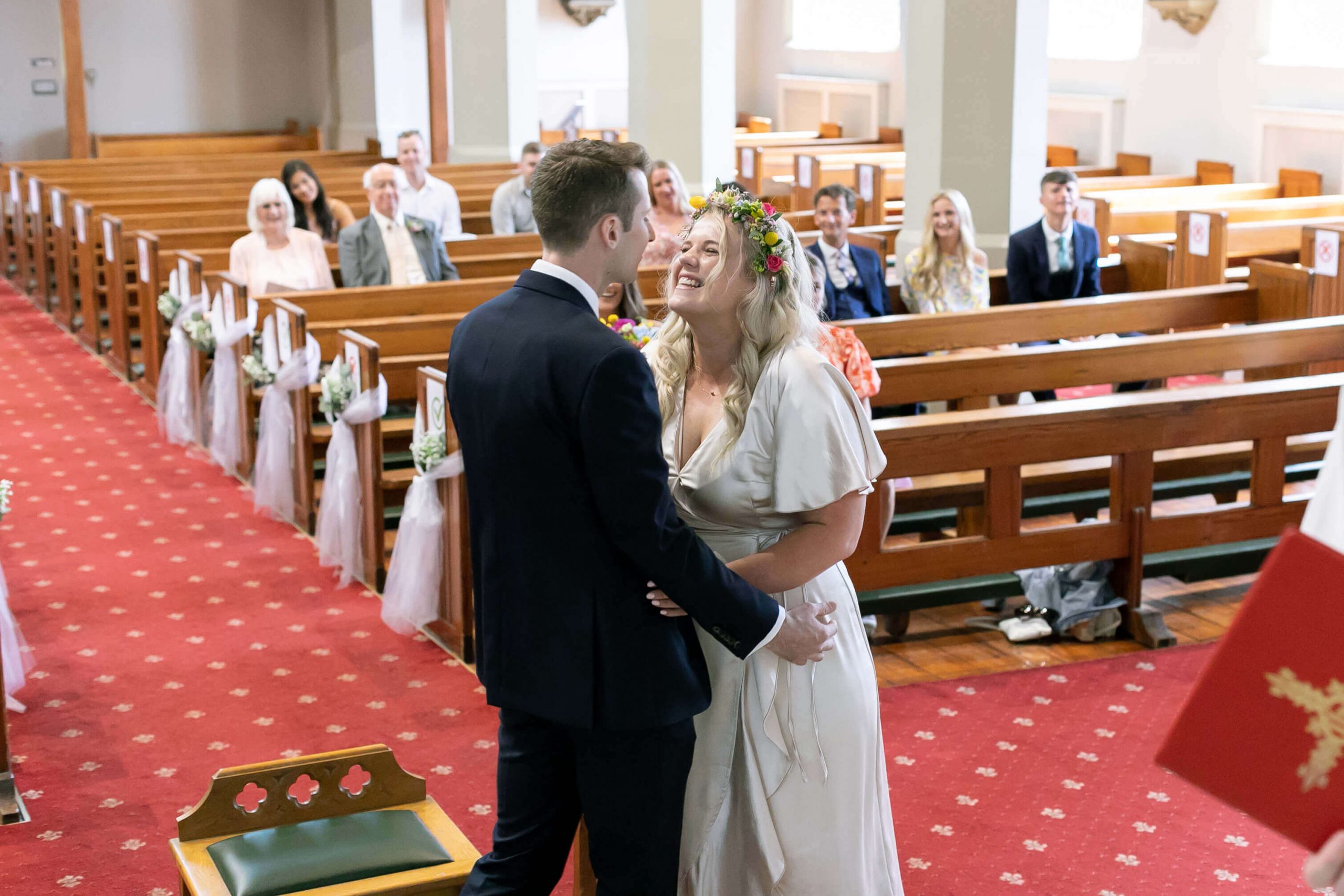 Millie and Toby at The Holy Ghost, Balham. - Claire Wakefield Photography